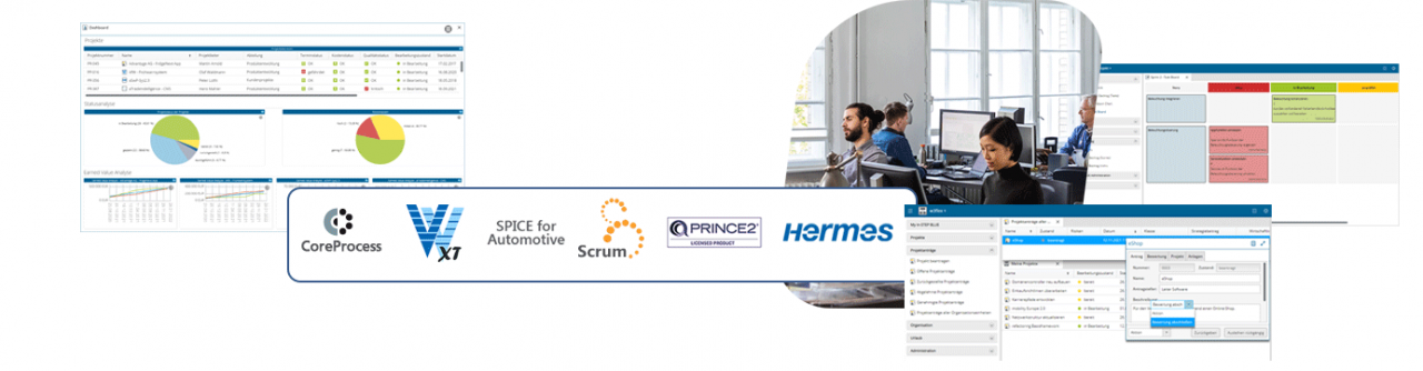 Process Based Project Management with in-STEP BLUE | microTOOL