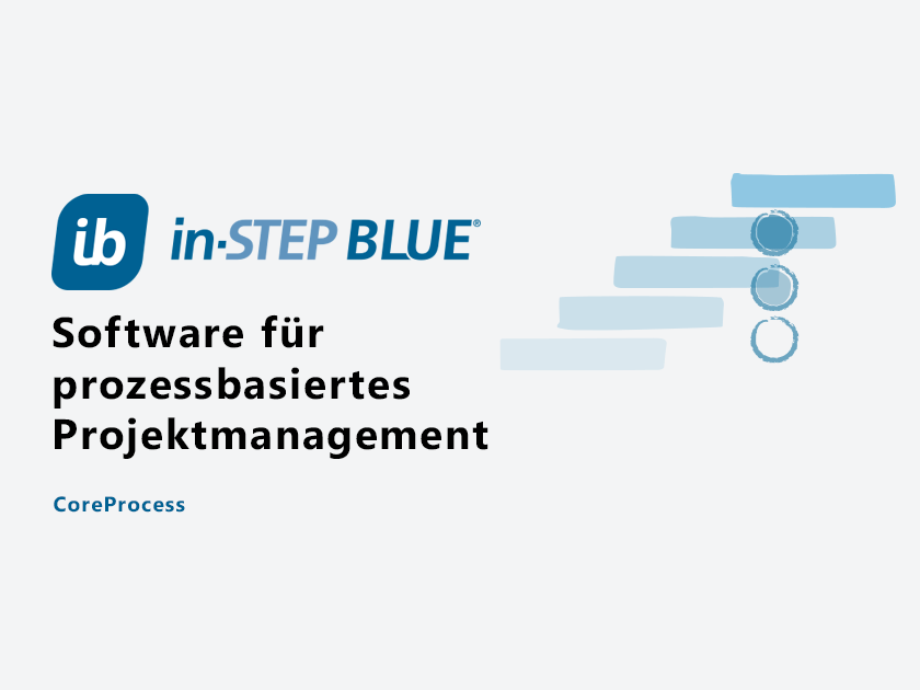 in-STEP BLUE Coreprocess - Best Practices | microTOOL