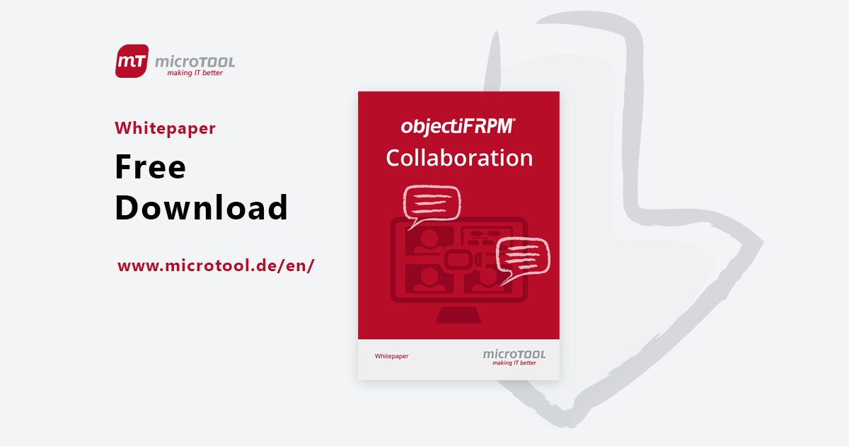 Whitepaper - Collaboration on objectiF RPM | microTOOL