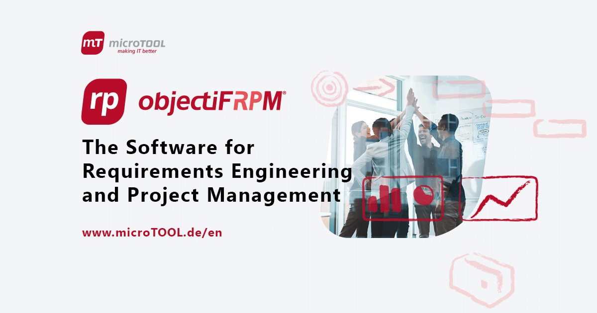 objectiF RPM - Software for RE & PM | microTOOL