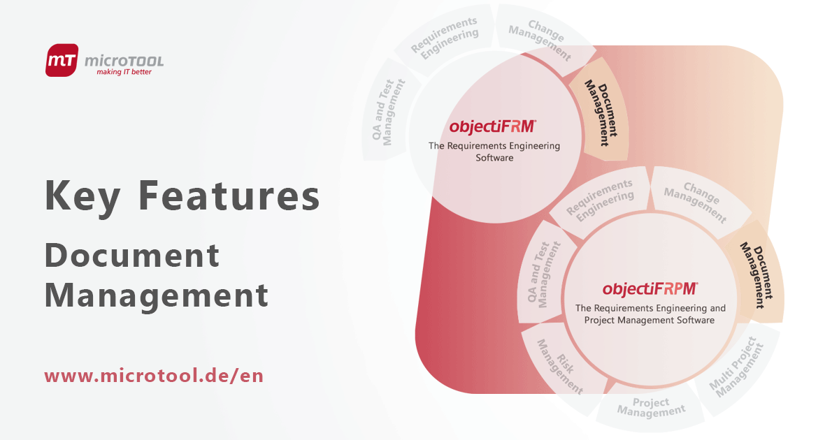 Software for document management | microTOOL