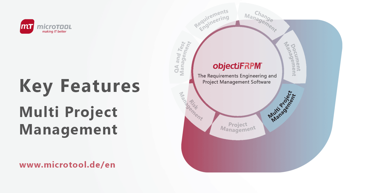 Software for multi-project management | microTOOL