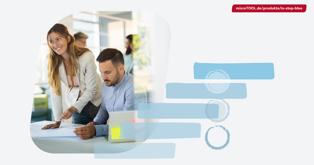 Projektmanagement Software mit Prozessen - in-STEP BLUE